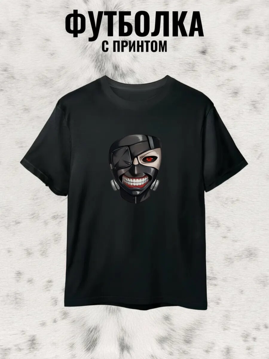 Футболка спортивная, размер XL, черный