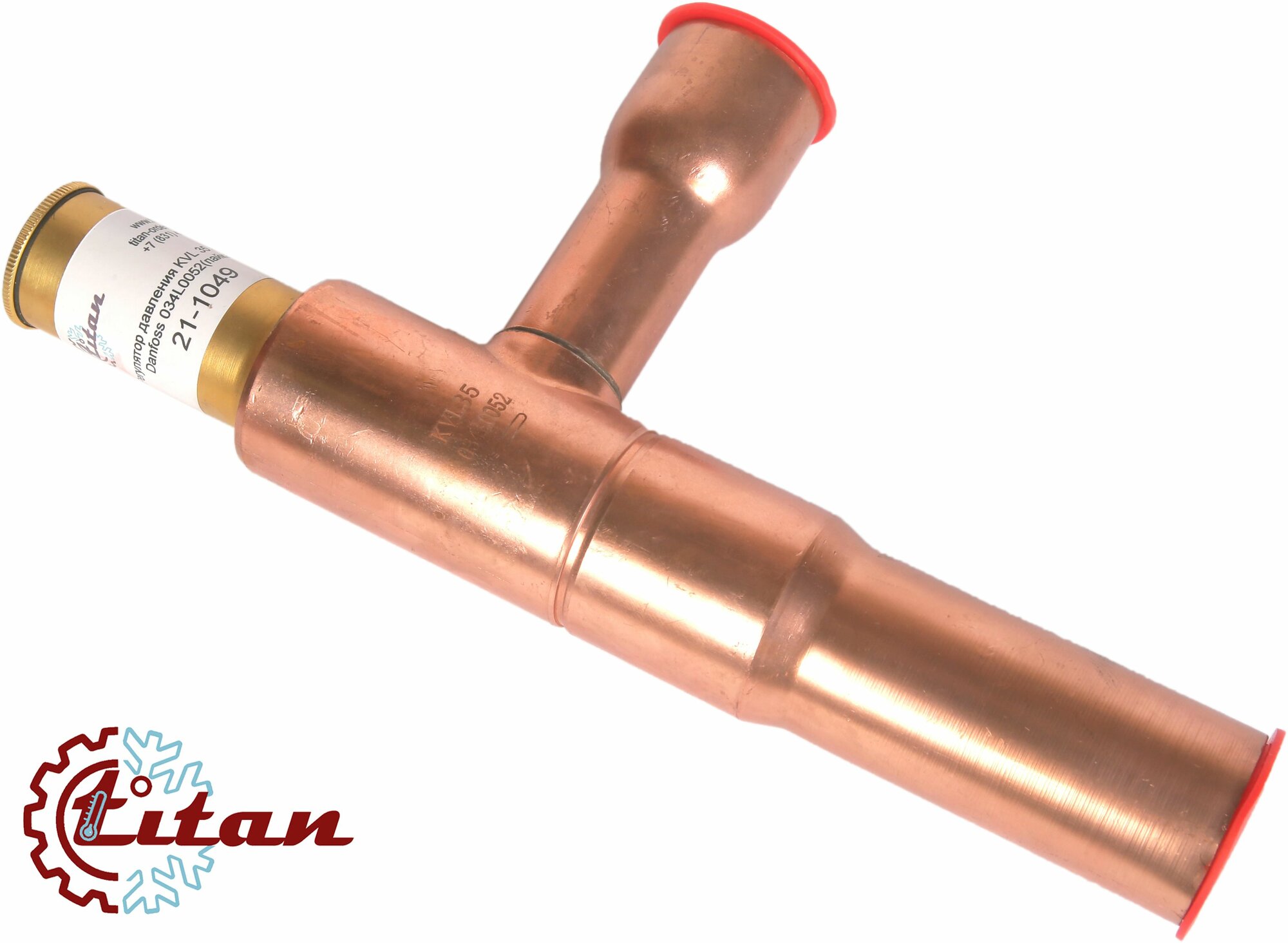 Регулятор давления KVL 35 аналог Danfoss 034L0052 (пайка) TITAN