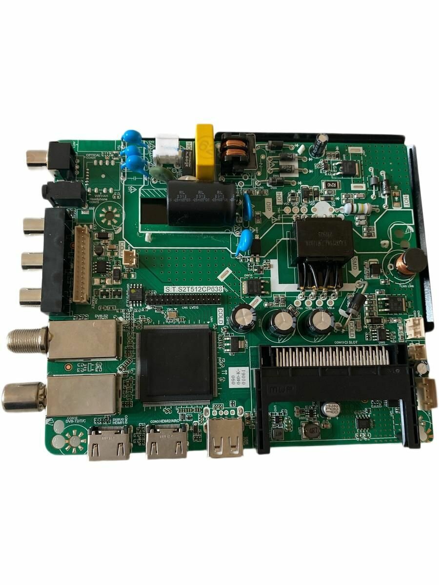 Плата основная (S. T. S2T512CP638), для ТВ HI RT-32F02FB