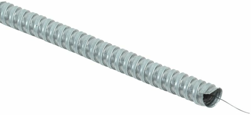 Металлорукав Р3-ЦХ-15 d15мм с протяжкой ELASTA (уп.100м) IEK CMP18-015-K00-100