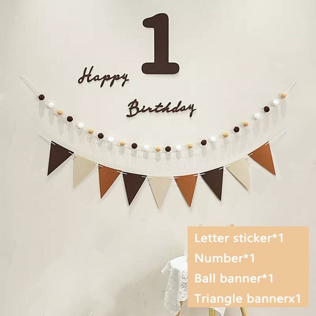 Баннер «Happy Birthday» для детского праздника, A1