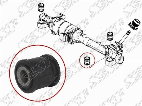 Сайлентблок SAT ST-G33S-32-123B рулевой рейки Mazda 6 07-12, Atenza 07-12