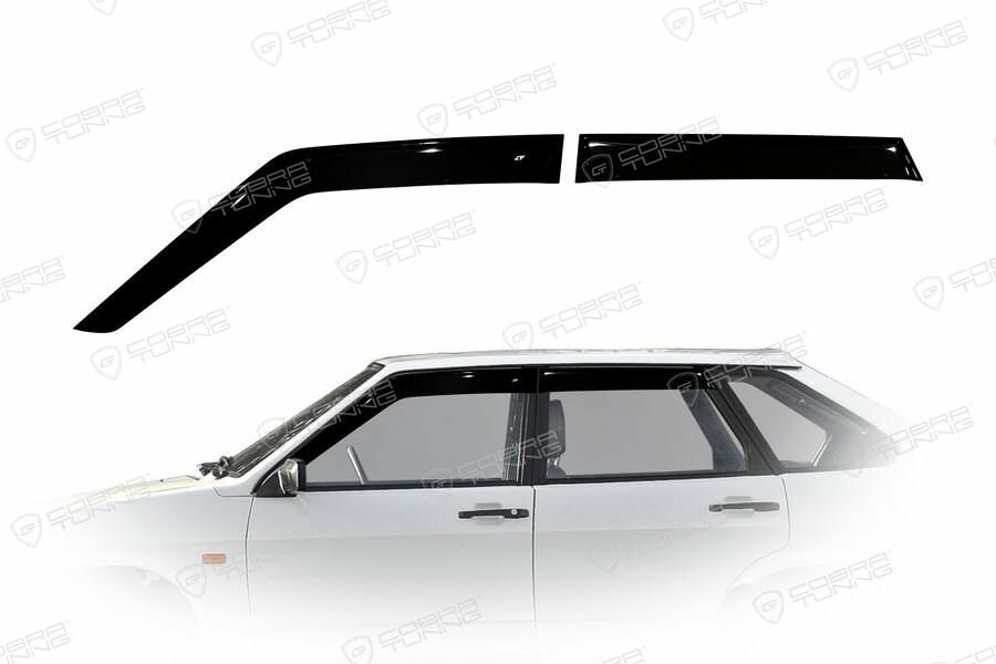 Дефлекторы боковых окон Ваз 2109 21099 2114 2115 для Ваз 2109 21099 2114 2115 Cobra tuning V0004