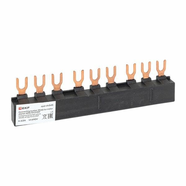 Шина соединительная 3х45 АПД/GV2 EKF apd-cb345
