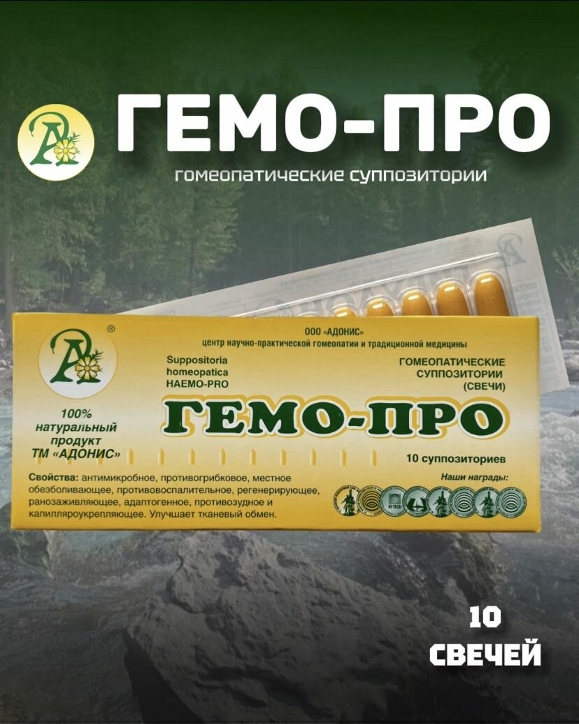 Свечи Гемо Про