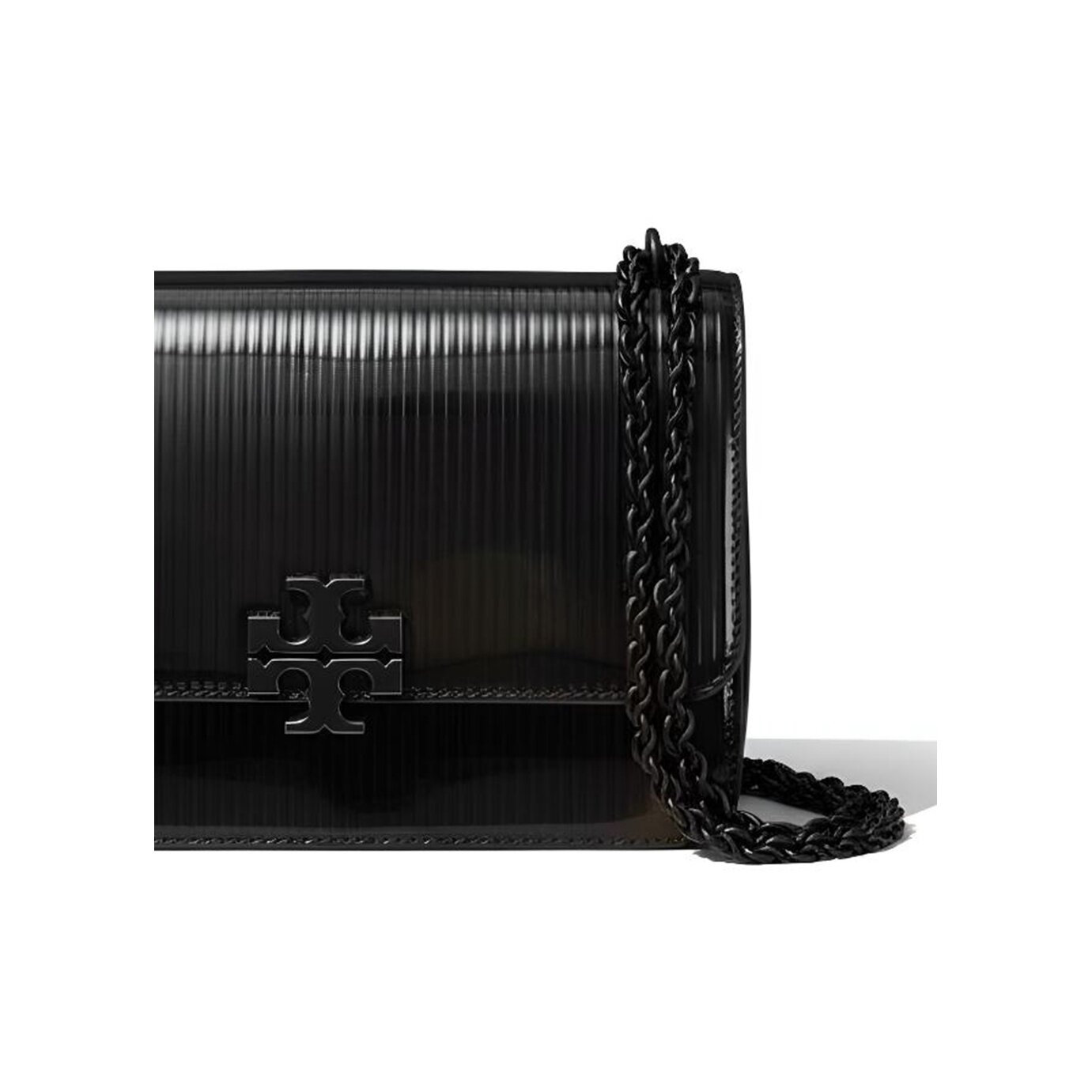 Сумка Tory Burch, фактура матовая, черный — фото 1