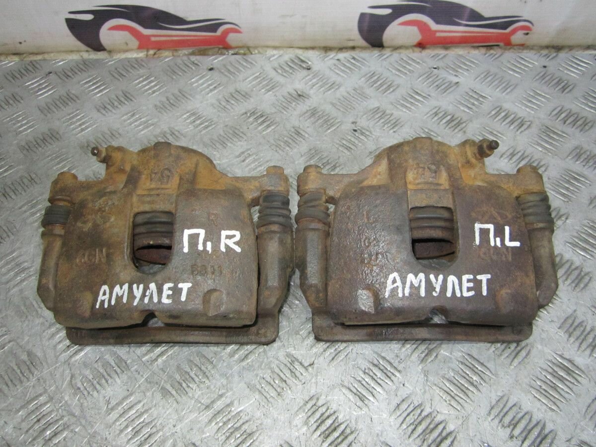 Суппорт тормозной передний Chery Amulet A15