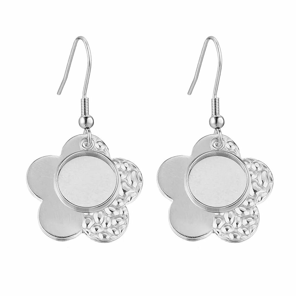 Серьги-крючки из нержавеющей стали Alisaya 10 шт. Steel 4
