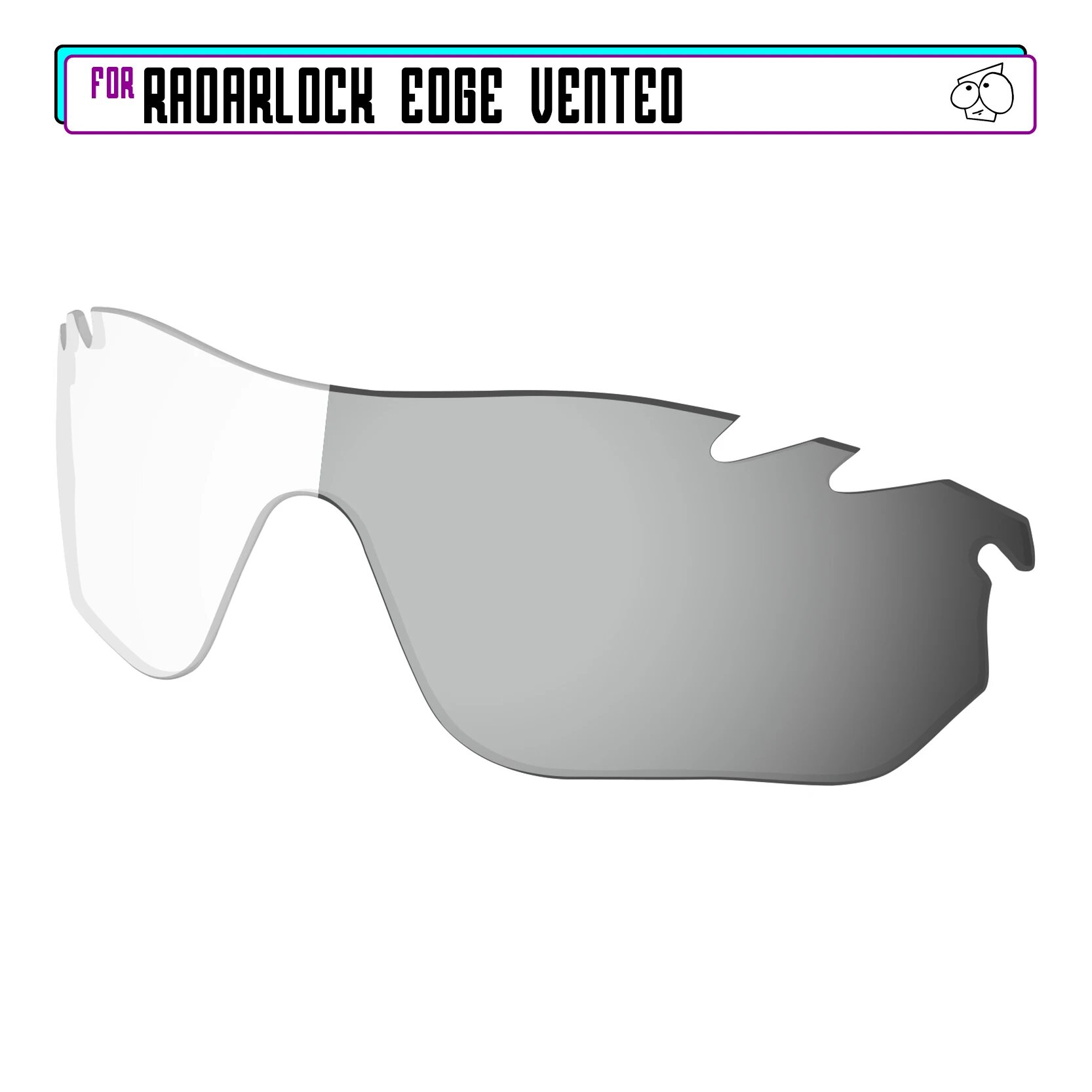 Линзы Oakley RadarLock Edge Vented, Eclipse Photochromic