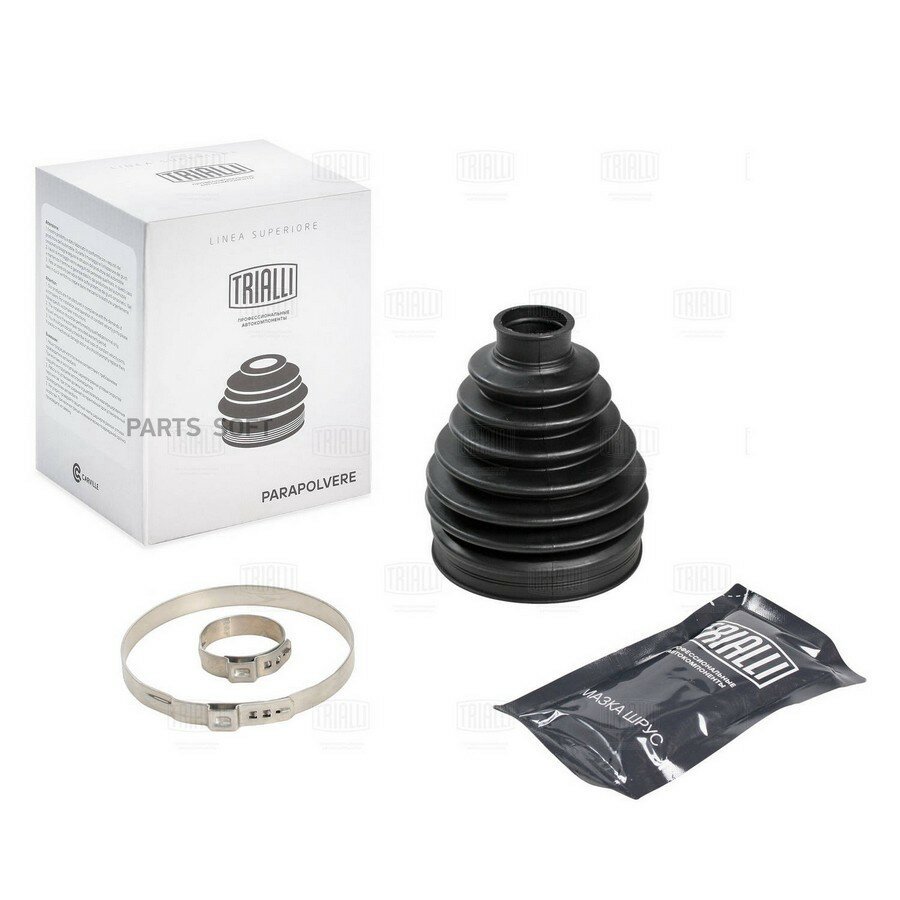 TRIALLI FG-0809 Пыльник шруса для а/м KIA CEE'D (07-) 1.6i MT (наруж. компл: хомуты/смазка) (TPEE) (FG 0809)