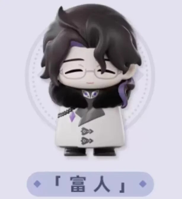 MINISO Genshin Impact Fatui Harbingers Chibi Mystery Box