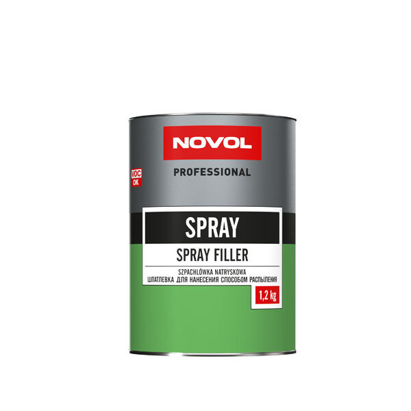 NOVOL Шпатлевка SPRAY жидкая (1,2кг) /6/
