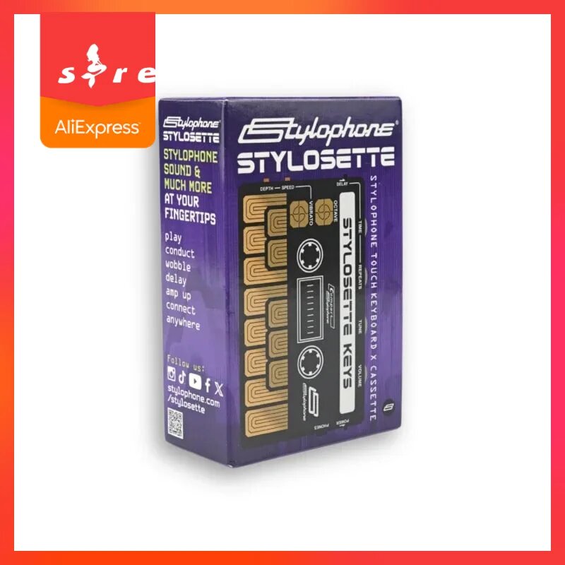 Синтезатор-кассетник Cooboard Stylophone Stylosette
