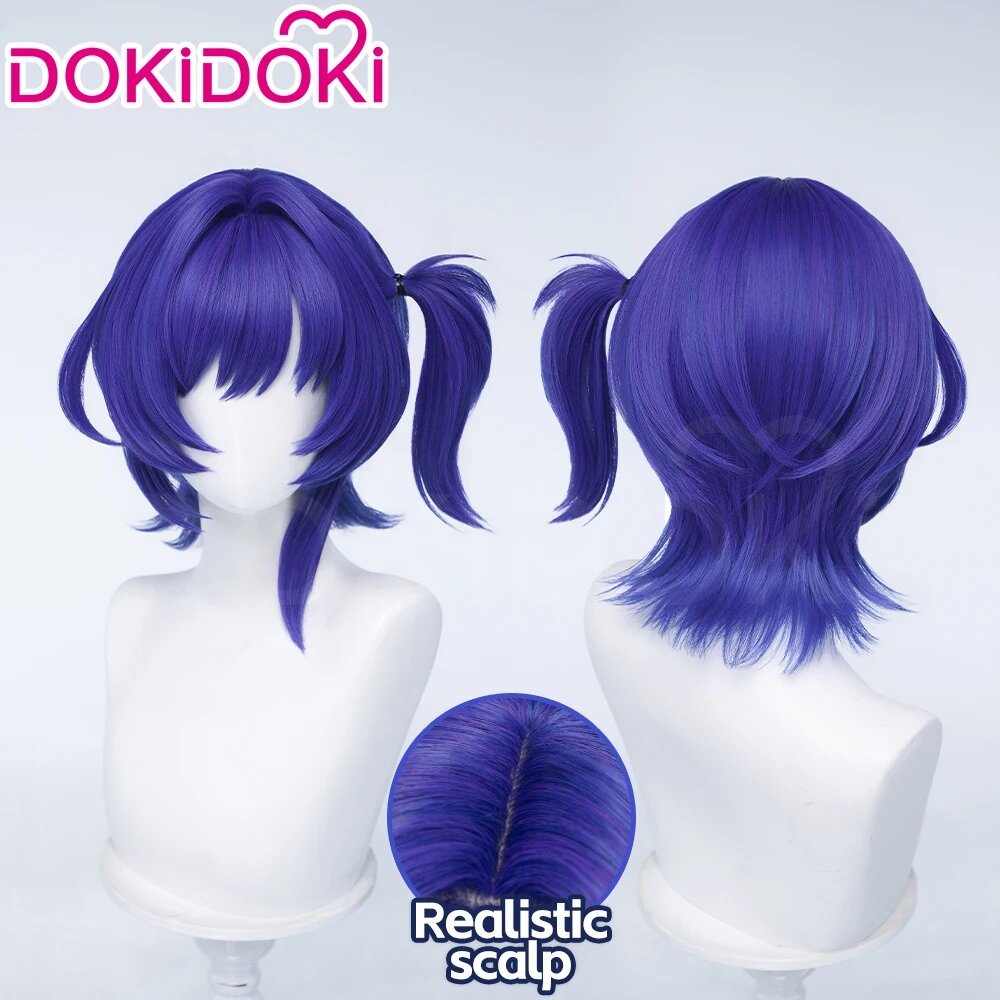 Парик Линеи Лохен зеленый синтетический для косплея Фиолетовый, Prune Wig Only, PRE-SALE