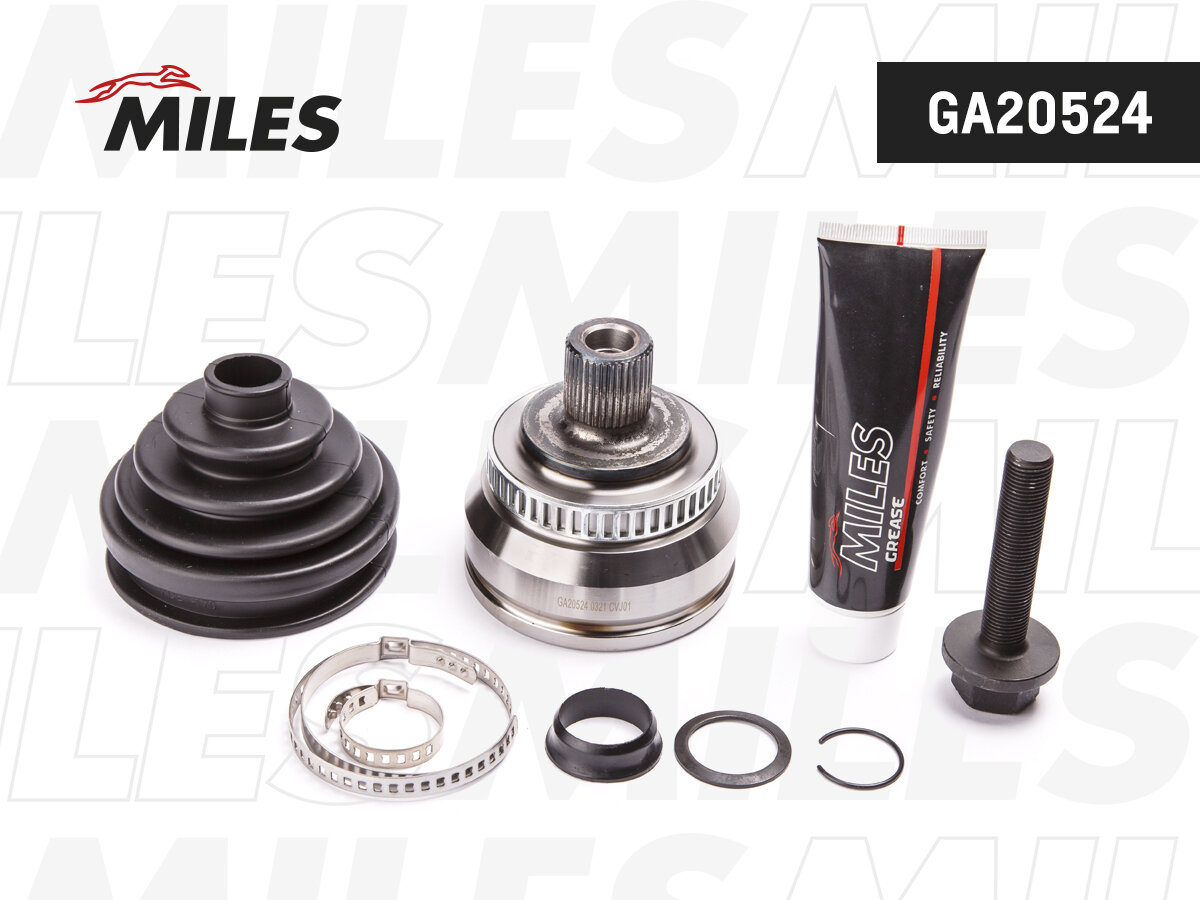 MILES ШРУС наружный VW SHARAN/FORD GALAXY 1.8-2.8 95-06 (GKN 303509) GA20524