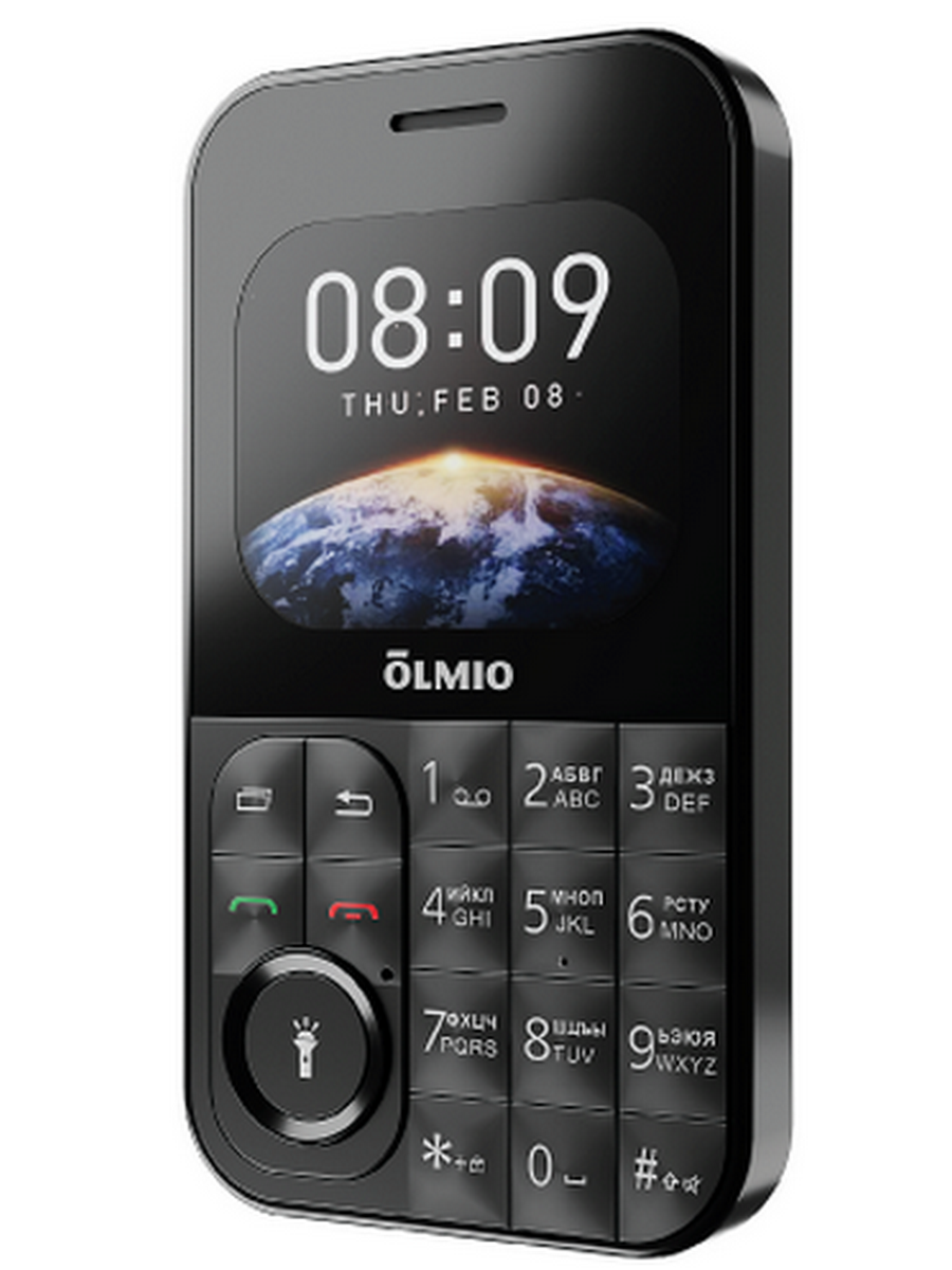 Мобильный телефон Olmio A06 Черный 2 sim 2.01″ 2G 790