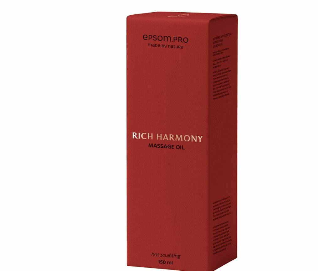 Массажное масло для тела с разогревающим эффектом HOT SCULPTING/RICH HARMONY, 150 мл Epsom.pro