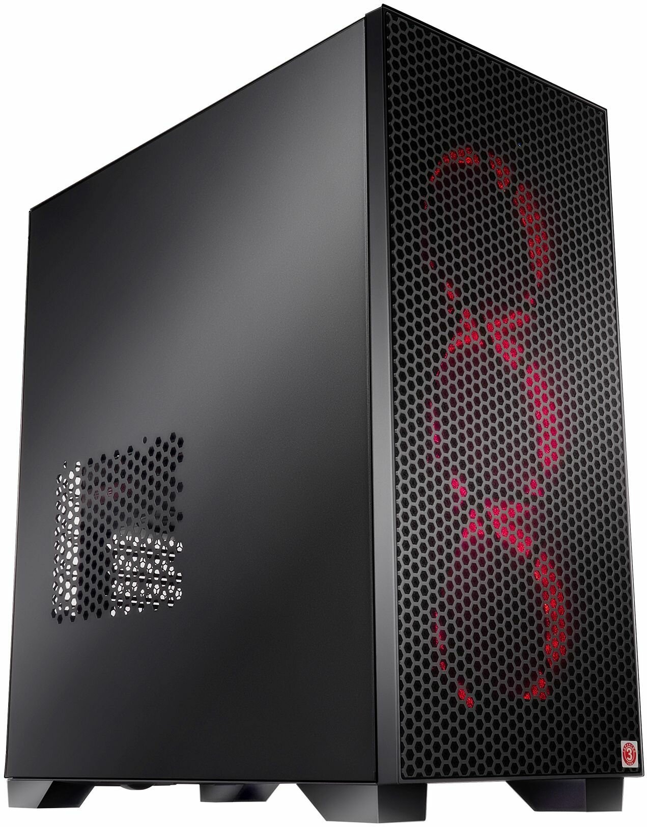 Компьютер iRU Tactio 510B7GP Tower Intel Core i5 14400F, DDR5 32ГБ, 1ТБ SSD, NVIDIA GeForce RTX 5060TI - 8 ГБ, FreeDOS, черный 2146237