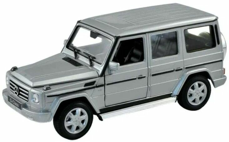 Модель машины металлическая 1:32 Mercedes-Benz G-Class, серый металлик WELLY