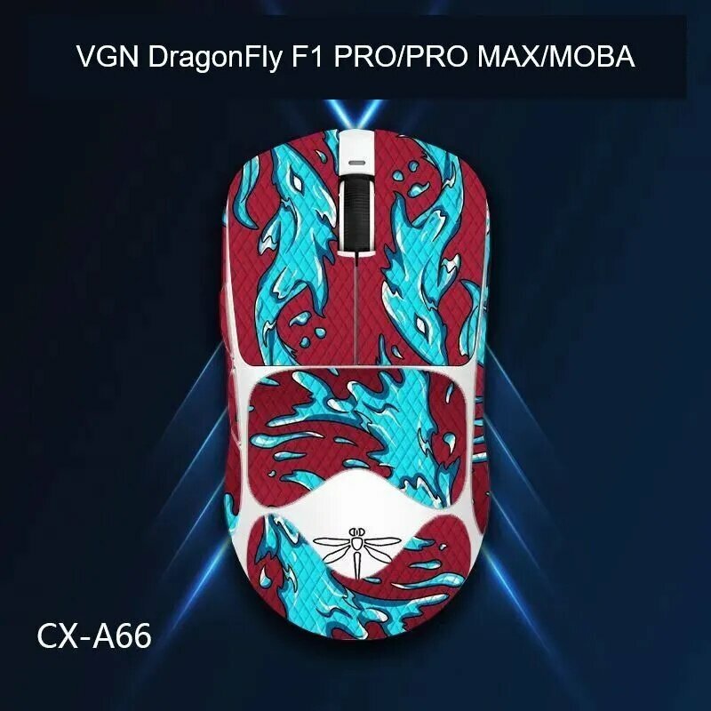 Грипсы для VGN DragonFly F1 PRO/PRO MAX/MOBA, SL, Противоскользящие накладки и наклейки для игровой мыши