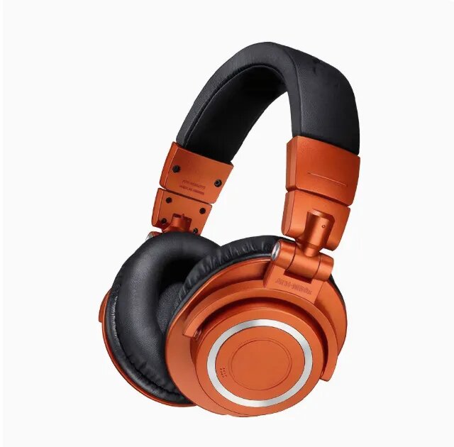 Мониторные наушники ATH-M50x проводные HIFI для студии и музыки