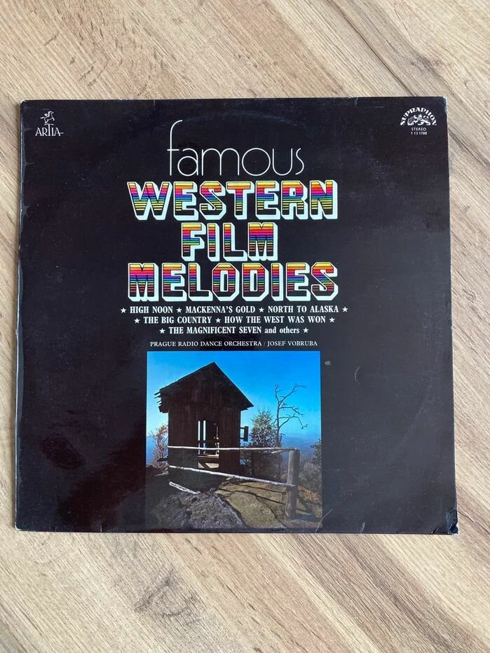 Виниловая пластинка Prague Radio Dance Orchestra - Famous Western Film Melodies LP