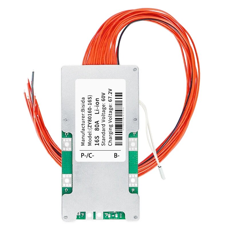 Bisda 16S BMS 60V, 100A, Li-ion