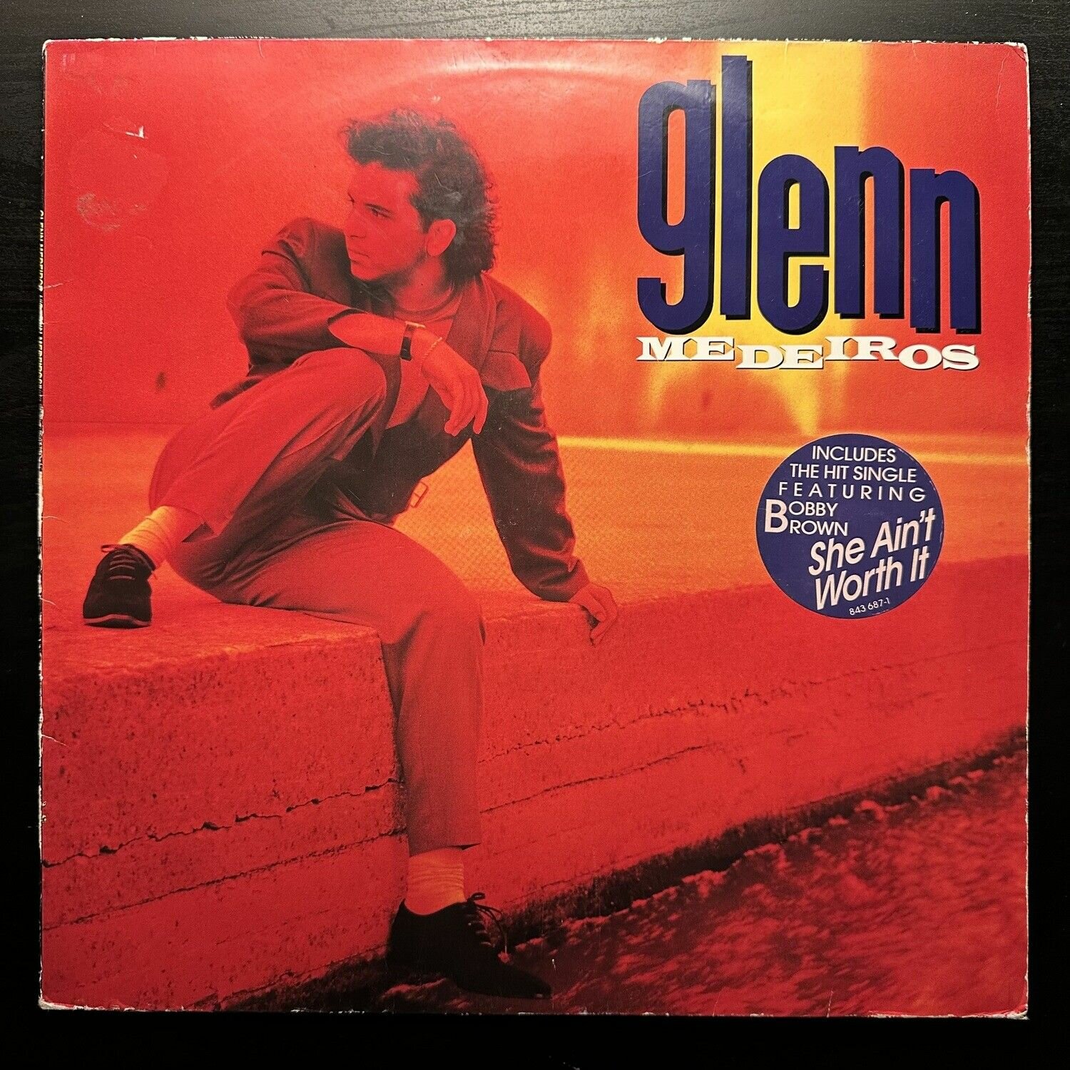 Виниловая пластинка Glenn Medeiros Glenn Medeiros (Германия 1990г.)