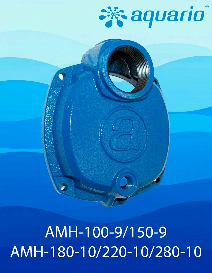 Входной фланец для насосов Aquario AMH-100-9/150-9/180-10/220-10/280-10 (вход 1-1/4") (арт. 8233)