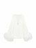 Платье Oseree Feather-trim mini dress, размер XL, white