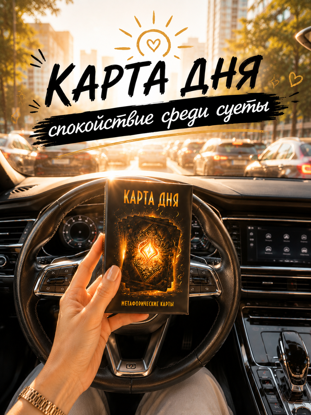 Метафорические универсальные ассоциативные карты МАК "Карта дня" EZOTERIUM, 50 шт.
