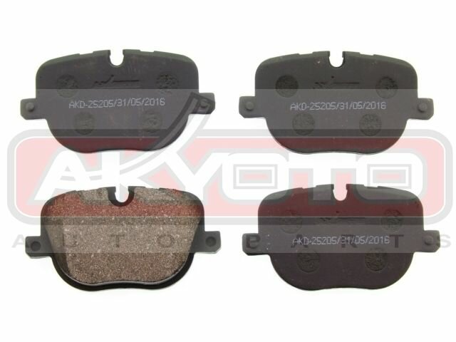 Тормозные колодки дисковые задние для а/м Land Rover Range Rover, Akyoto AKD25205
