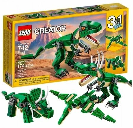 Конструктор LEGO Creator 31058 Могучие динозавры