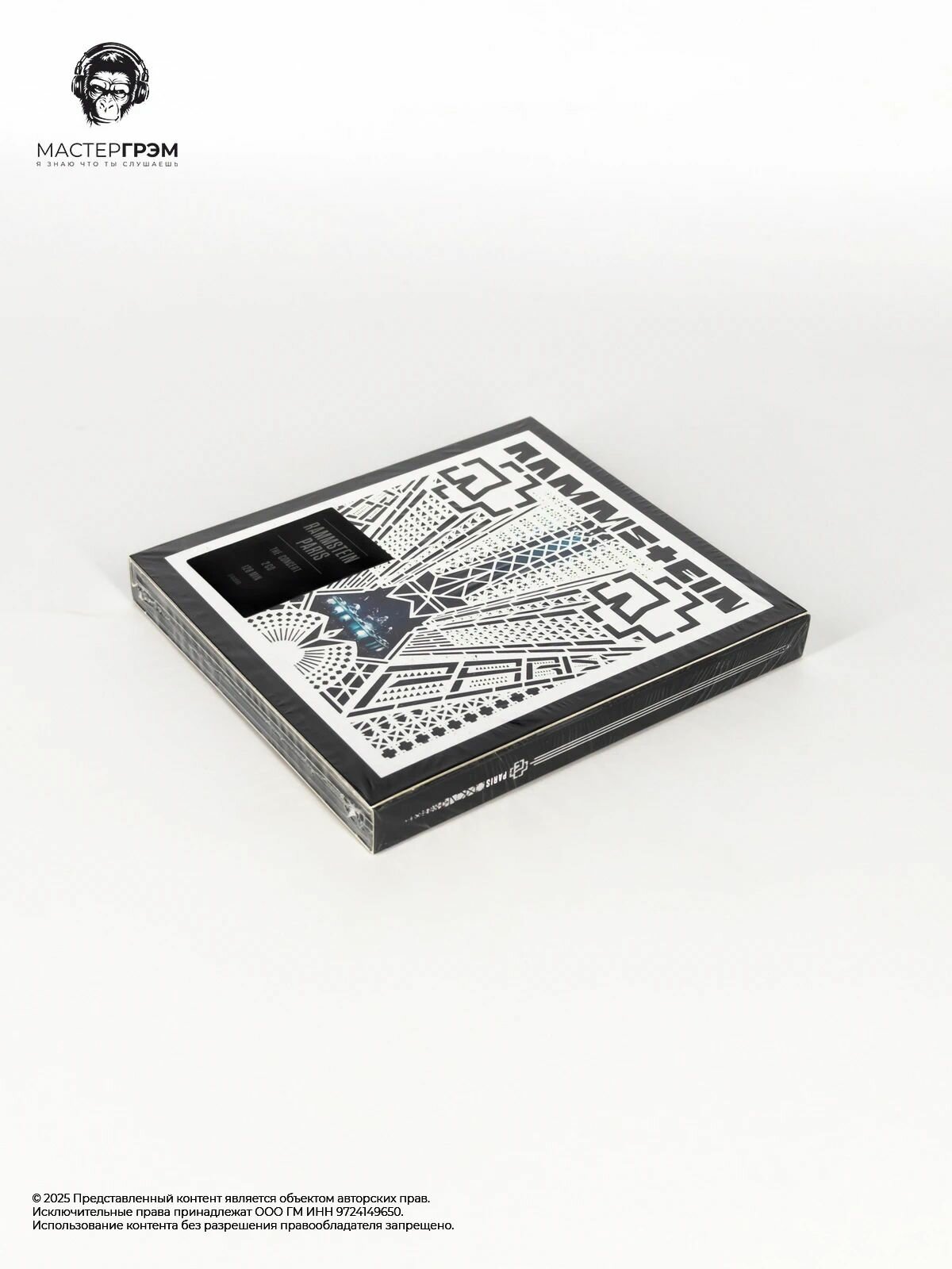 CD диск Rammstein - Paris (2CD) 2017, Digipack — фото 1