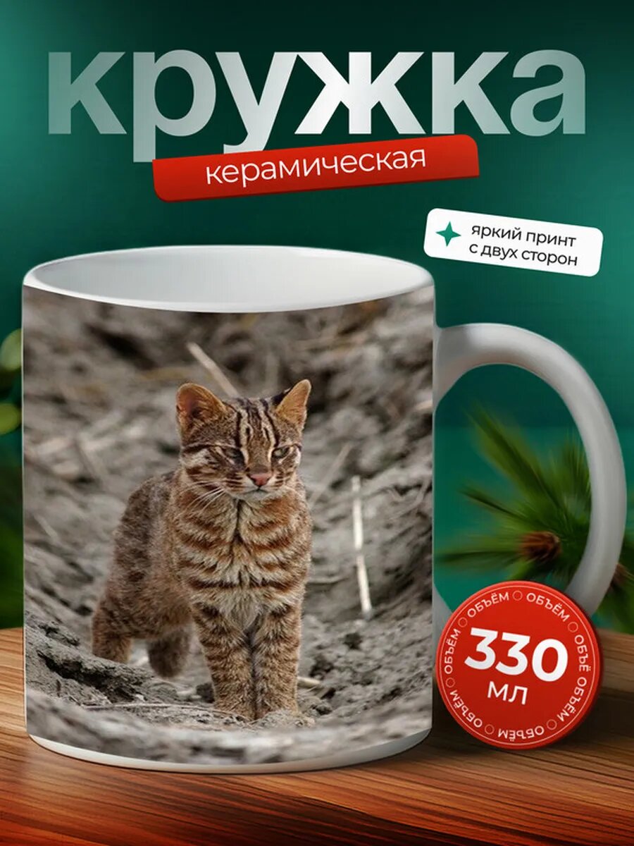 Кружка Индонезийский облачный кот 22,