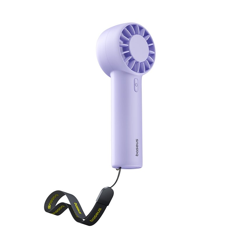 Портативный мини-вентилятор Baseus GoTrip DT1 Mini Turbine Handheld Fan, 1200 mAh, Пурпурный