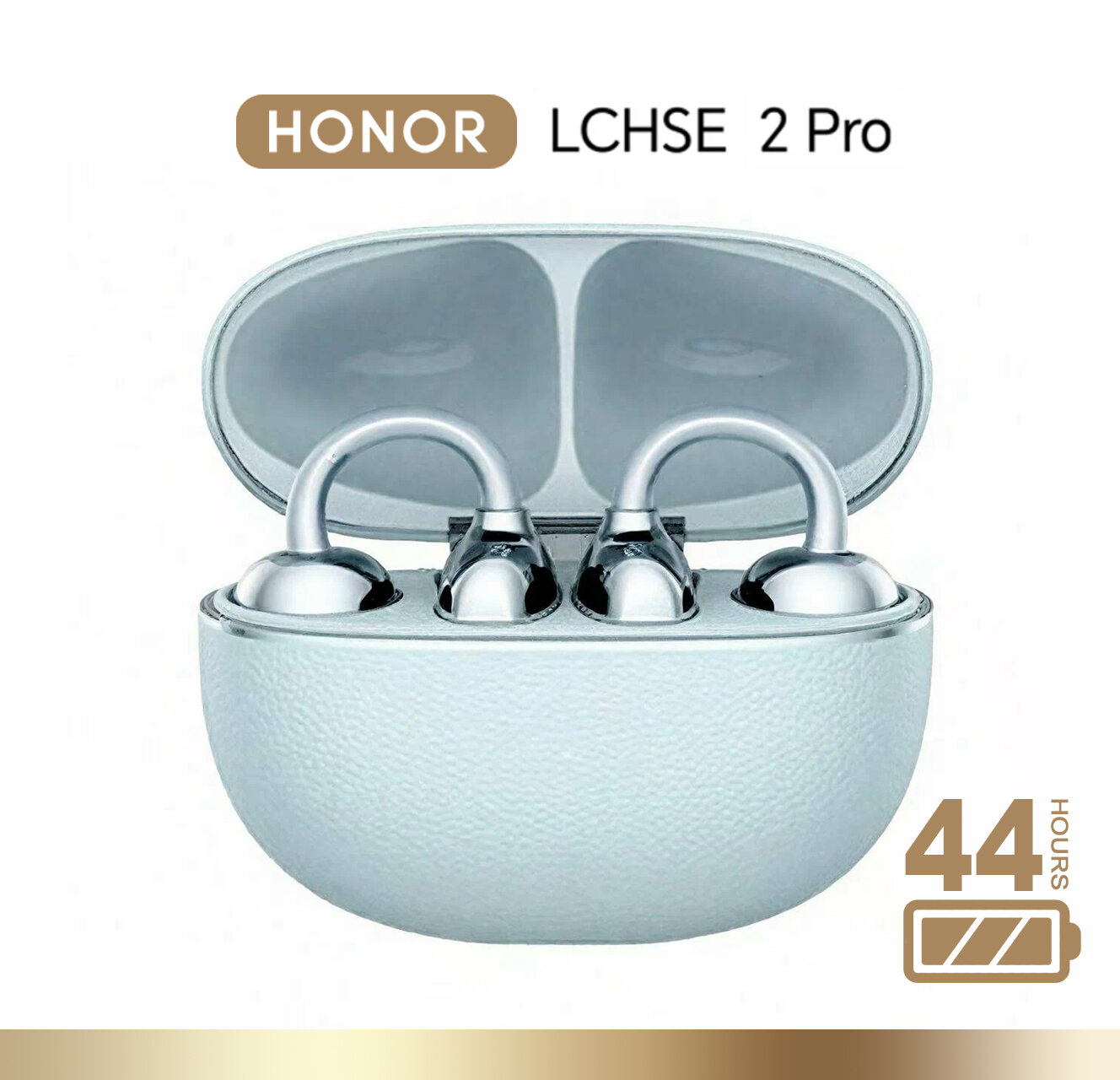 Наушники-клипсы Honor Choice LCHSE Earphones 2 Pro, беспроводные, длительное время работы - синий