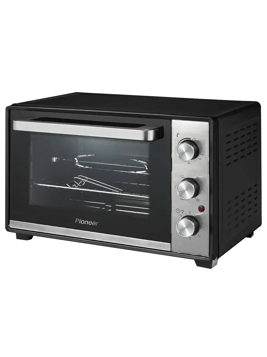 Мини-печь "PIONEER" MO5015G, современный дизайн, многофункциональность