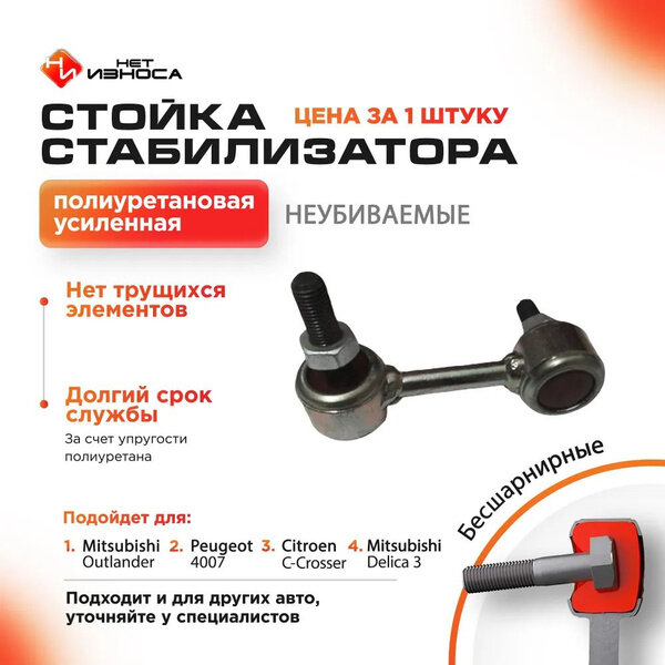 NB737/полиуретанова втулка стабилизатора, передняя
