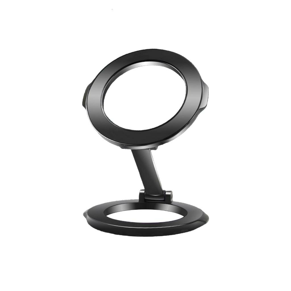 Магнитная подставка для телефона с поворотом на 360°, Титановый черный