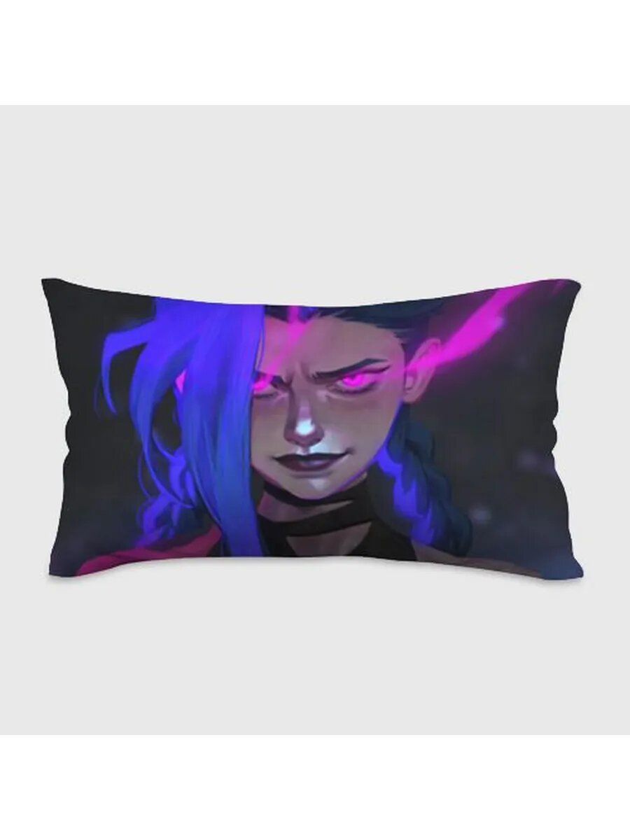 League Of Legends Arcane Джинкс Jinx Powder Подушка