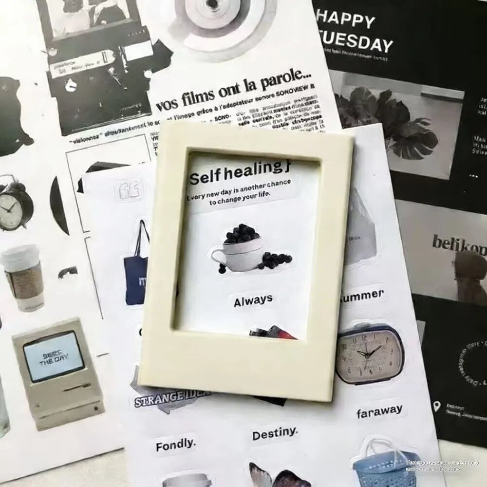 Магнитная фоторамка Polaroid для холодильника, 1 шт.