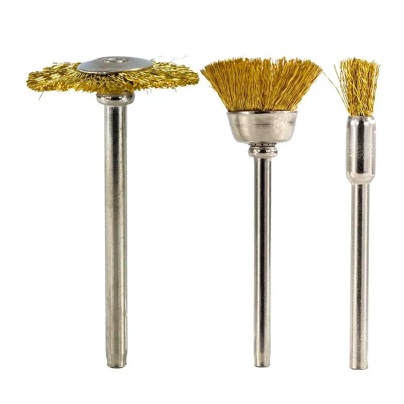 XCAN Латунные щетки для Dremel 3 шт.
