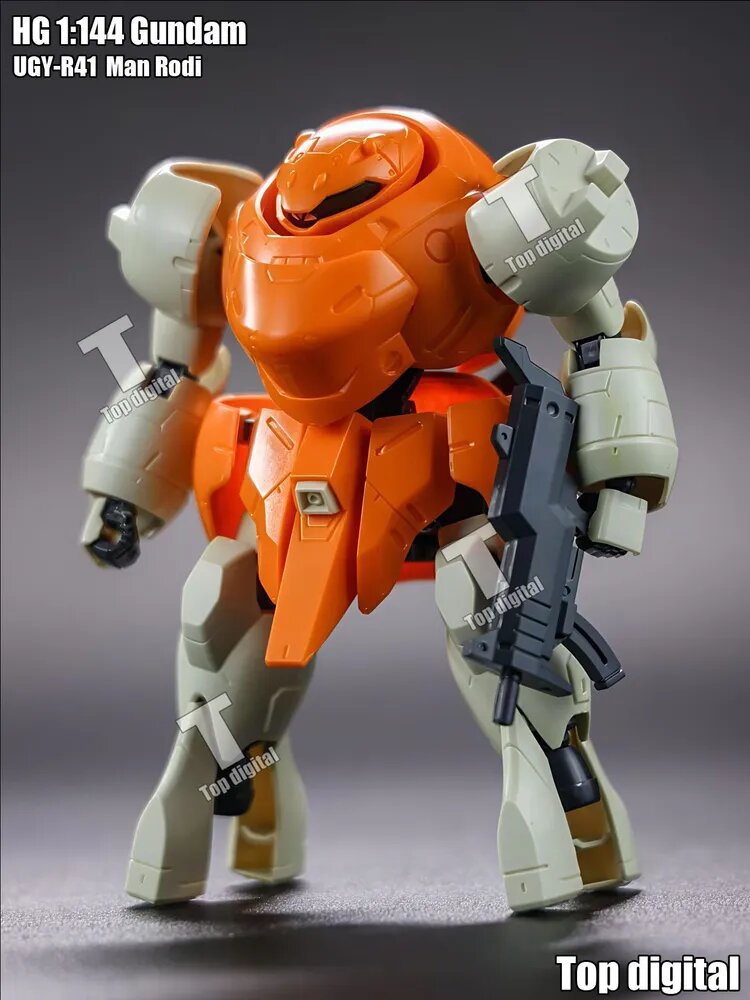 Сборная Игрушечная фигурка модель HG 1:144 Gundam IBO 09 Man Rodi, Высококачественная модель, Поставляется со свободным кронштейном