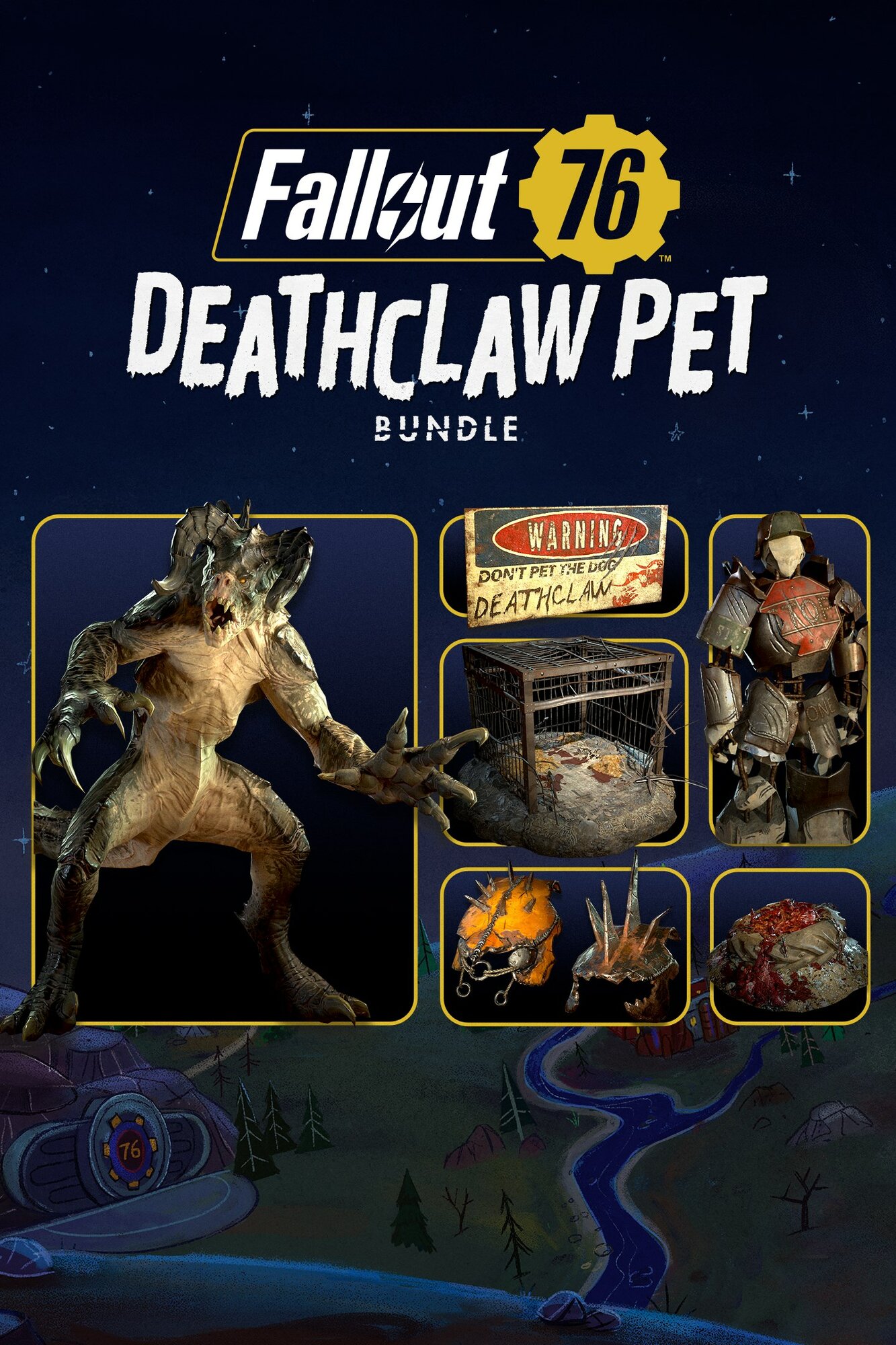 Fallout 76: Deathclaw Pet Bundle — дополнение (DLC) для Xbox / Microsoft Store · Xbox One, Xbox Series X|S · цифровой ключ · нужна базовая игра
