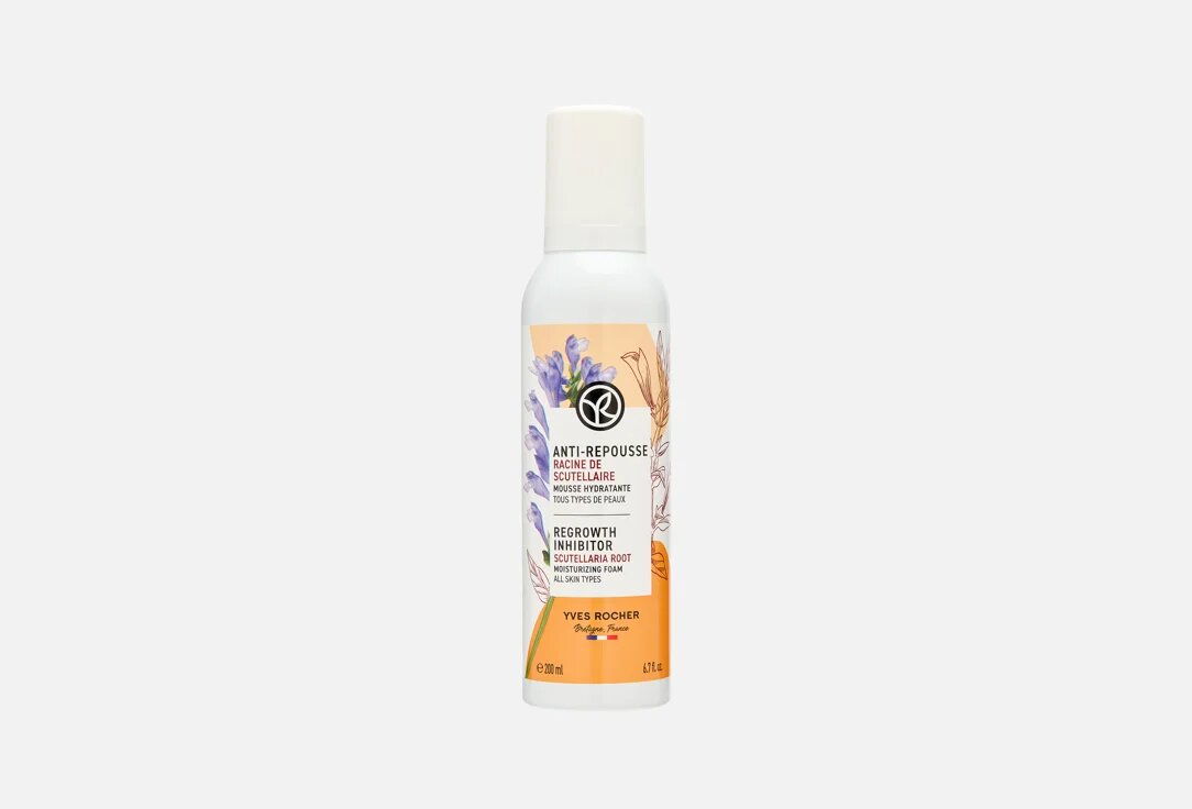 Yves Rocher Regrowth Inhibitor Мусс замедляющий рост волос 200 мл
