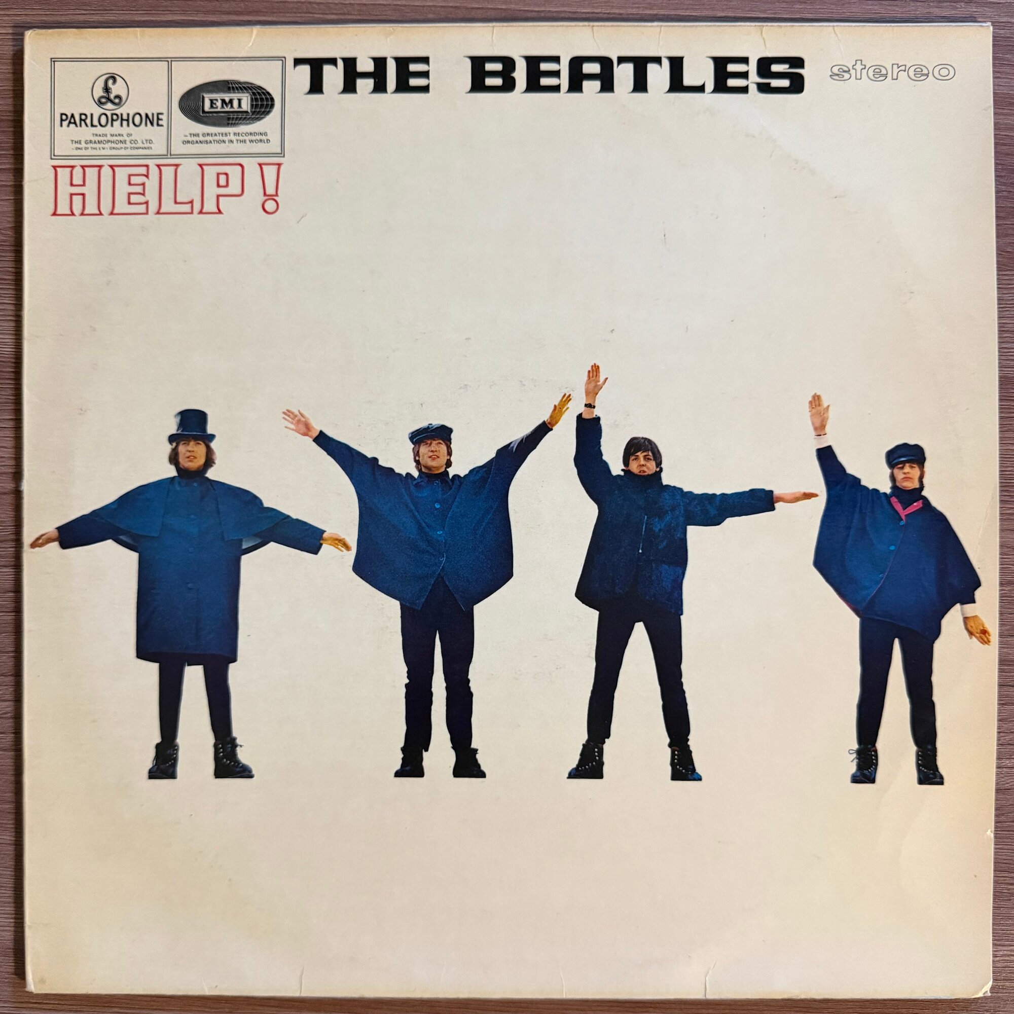 Виниловая пластинка The Beatles Help! LP 1974г. France