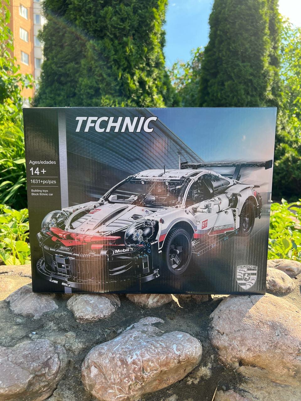 Конструктор Техник Порше 911 RSR / Technic Porsche / 1630 деталей