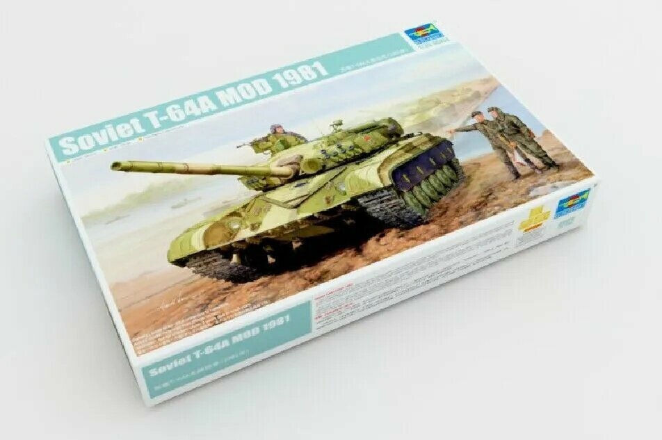 Trumpeter 1/35 01579 Советский Т-64А образца сборки 1981 годаl Танки
