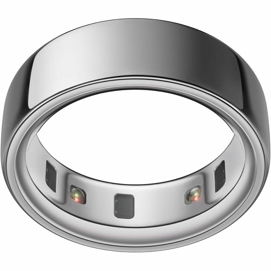 Смарт-кольцо Oura Ring 4 Silver US10 — фото 1